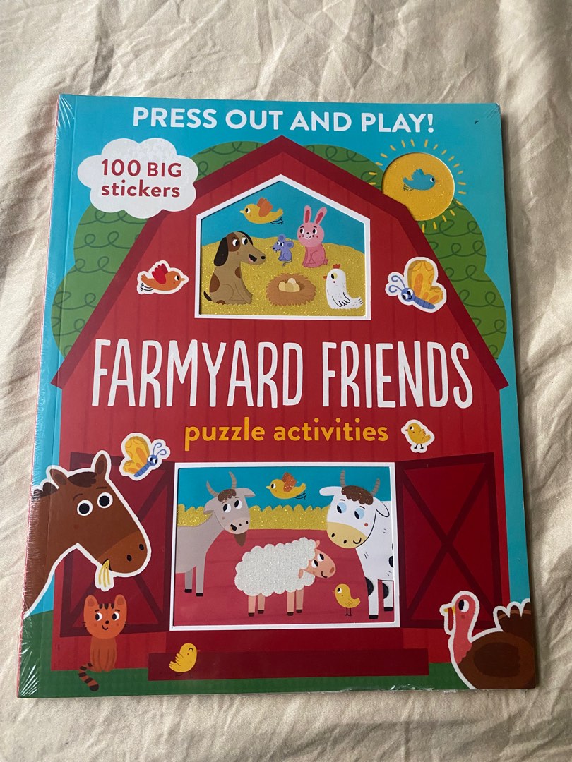 Farmyard Friends Puzzle Activities, Hobbies & Toys, Books & Magazines ...