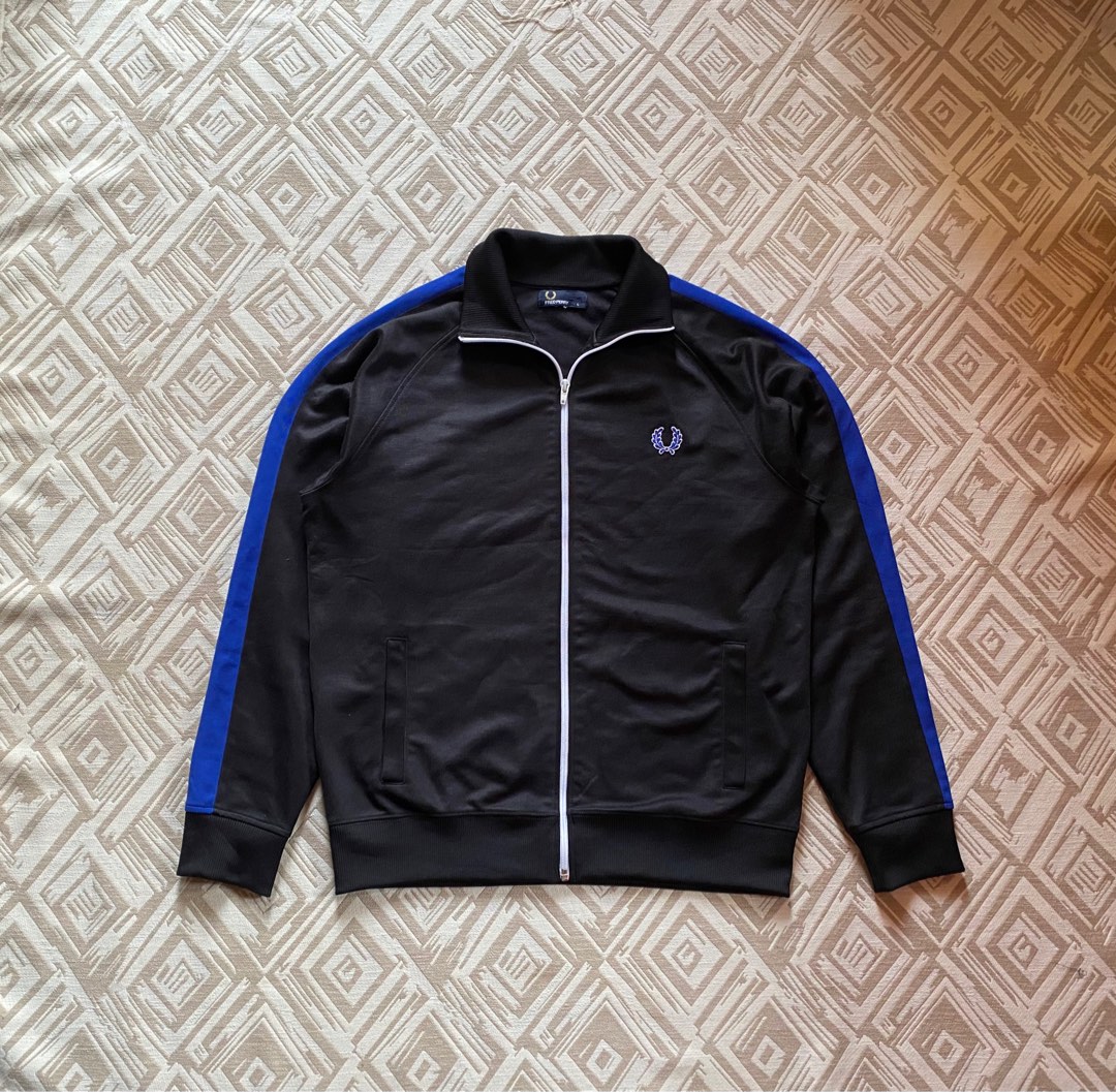 Fred Perry Tracktop, Men's Fashion, Activewear on Carousell