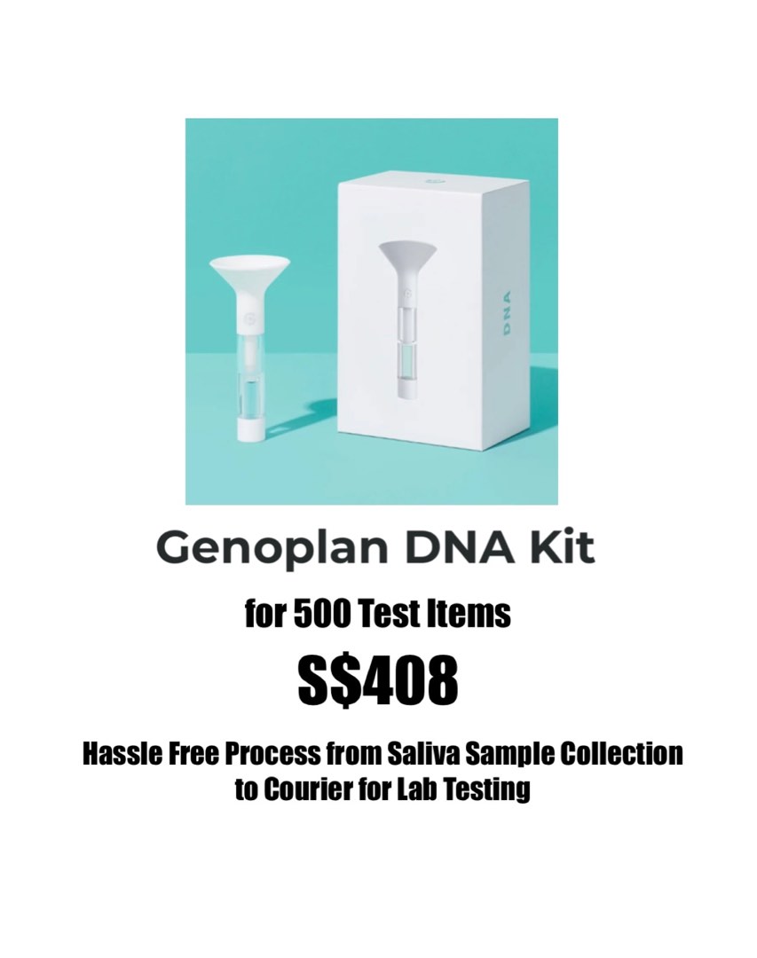 DNA Test Kit (Authentic from GenoPlan), Health & Nutrition, Medical ...
