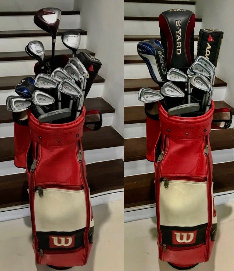 Golf Beginner Full Set USA, Driver Syard, Iron Wilson Staff, Wood 5 ...