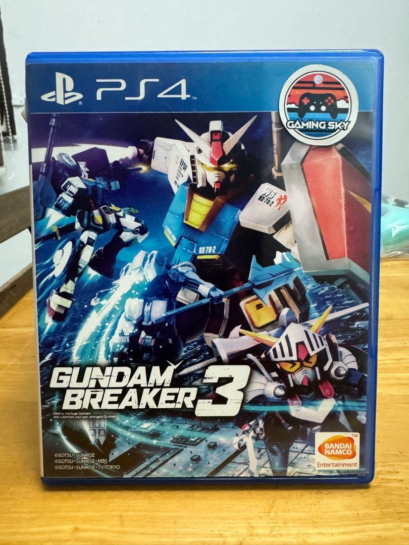 Gundam Breaker 3 (PlayStation) (Used) (Physical), Video Gaming, Video ...