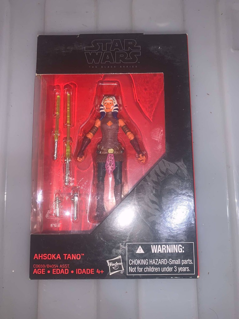 Hasbro Star Wars Black Series 3.75 Ahsoka Tano Walmart TVC style ...