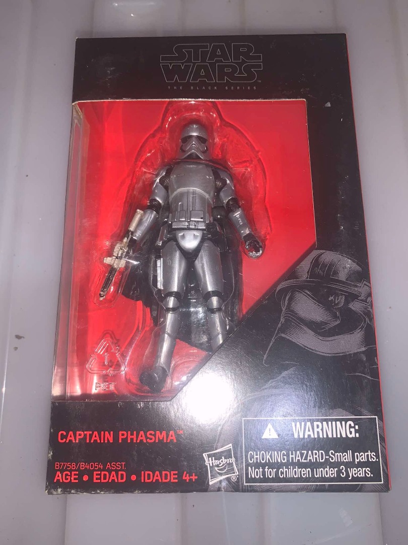 Hasbro Star Wars Black Series 3.75 Captain Phasma Walmart TVC style ...