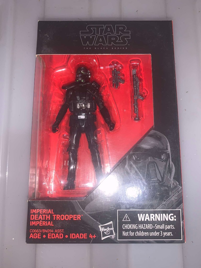 Hasbro Star Wars Black Series 3.75 Imperial Death Trooper Walmart TVC ...