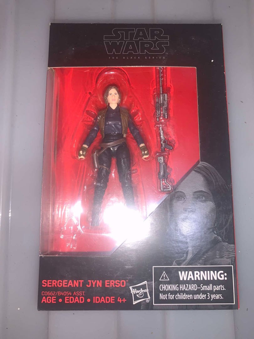 Hasbro Star Wars Black Series 3.75 Sgt Jyn Erso Walmart TVC style ...