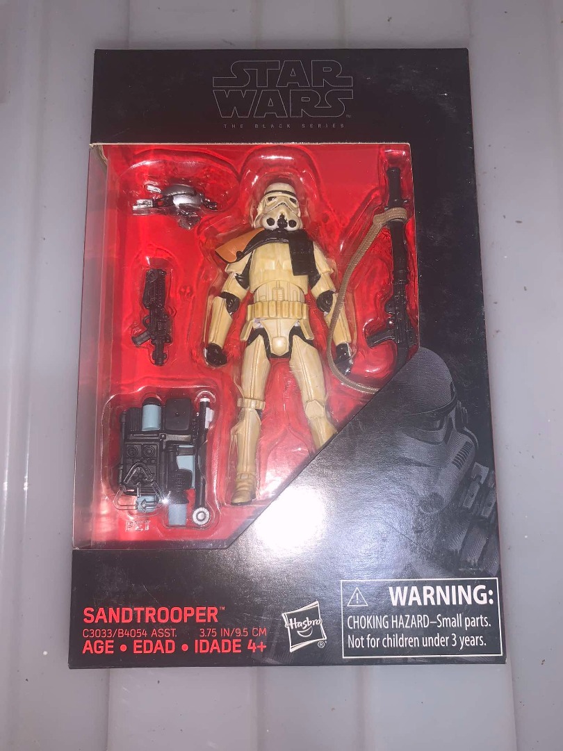 Hasbro Star Wars Black Series 3.75 Sandtrooper Walmart TVC style ...