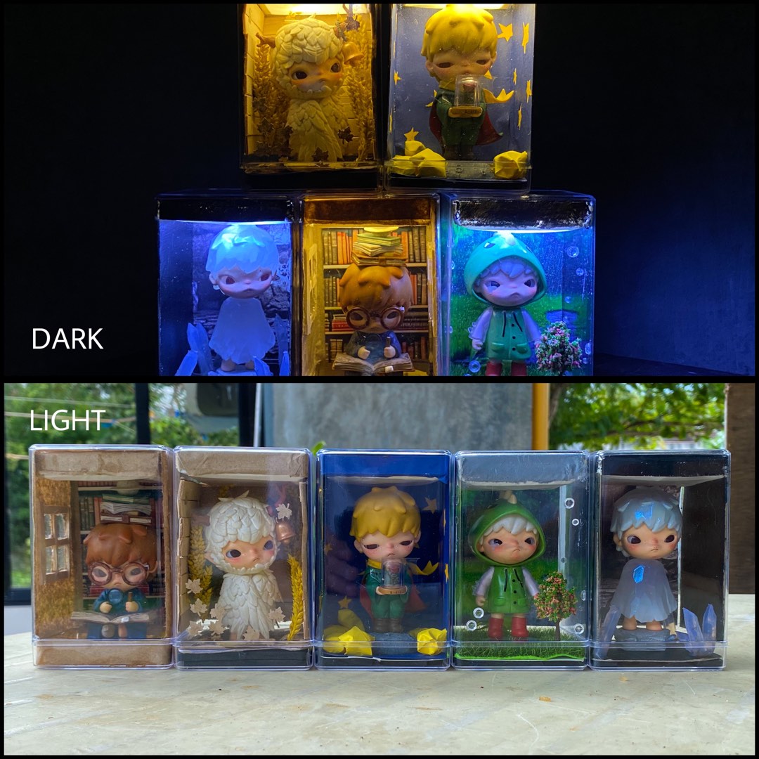 HIRONO Acrylic/Display Case with Lights, Hobbies & Toys, Toys & Games ...