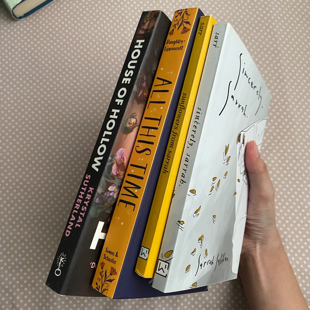 House of Hollow, All This Time, Sincerely Sarah, Flowers from Sarah ...