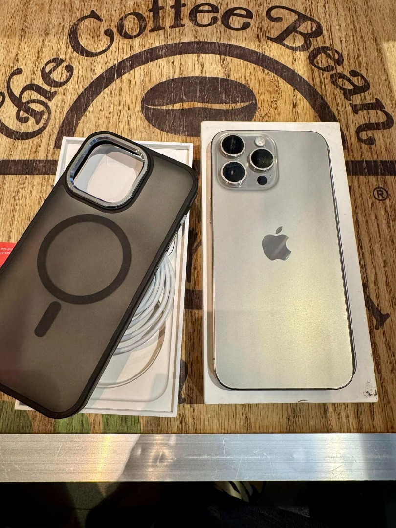 Iphone 15 promax natural titanium 256gb, Mobile Phones & Gadgets ...