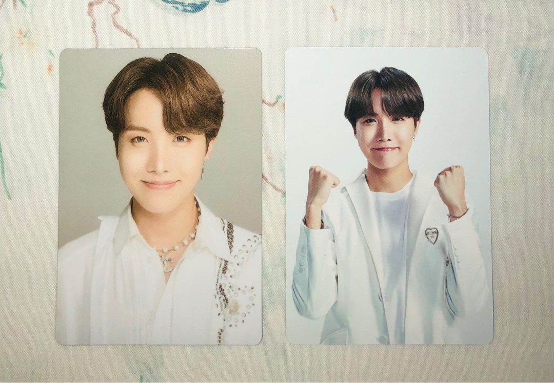 JHOPE mini pc/mini photocards BTS World Tour Love Yourself The Final ...