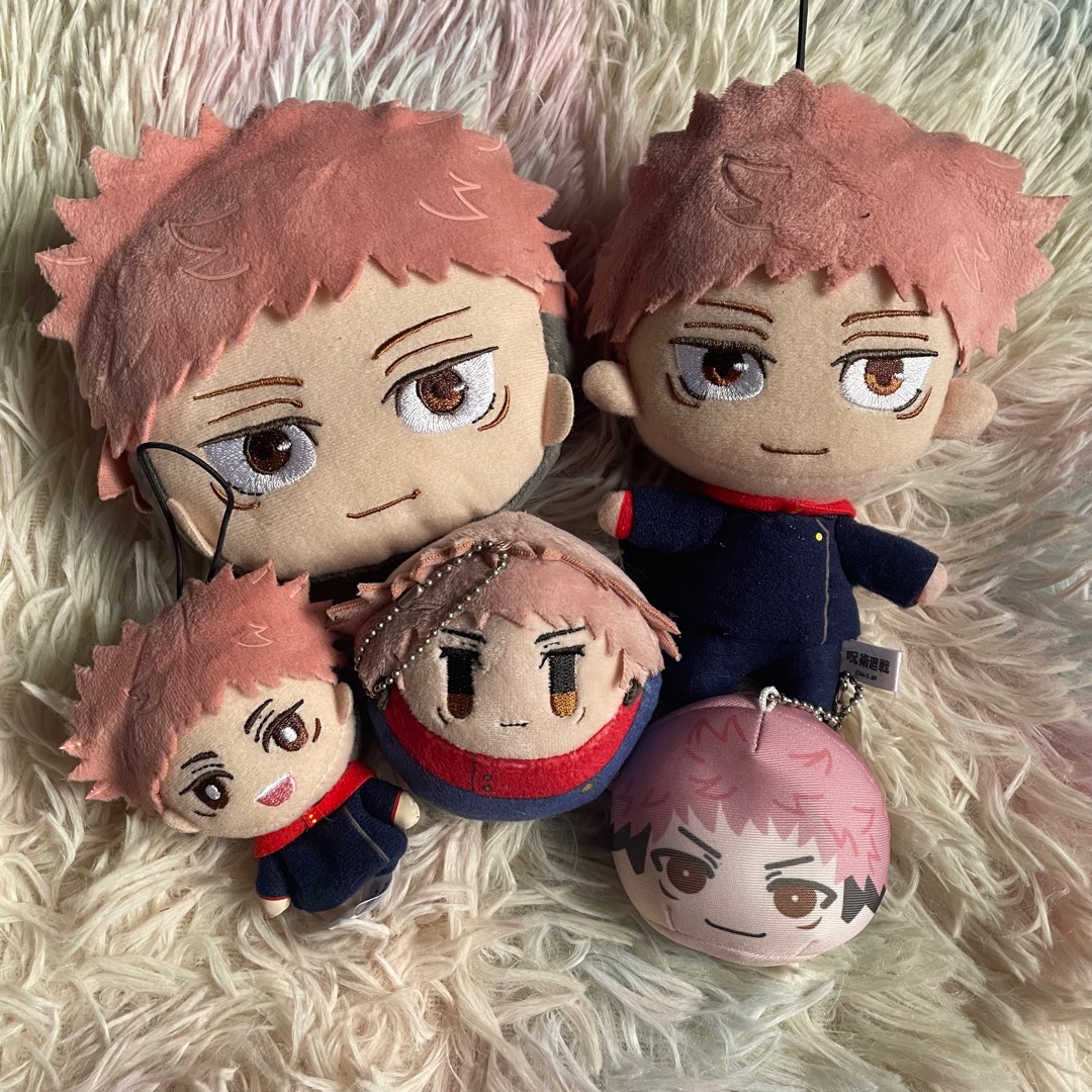 Jujutsu Kaisen Jjk Yuji Plushie Set Hobbies Toys Toys Games On Carousell