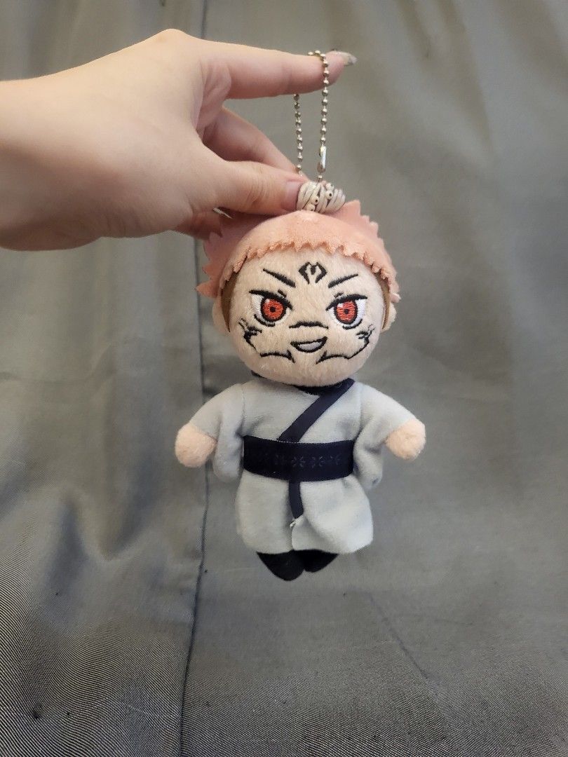 Jujutsu Kaisen Ryomen Sukuna Sega Plushie Keychain, Hobbies & Toys ...