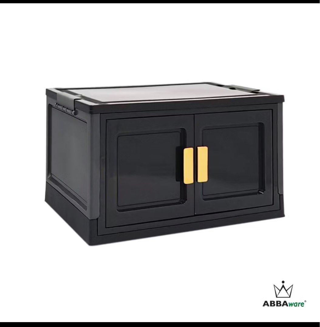 Foldable Kabinet Almari Plastik / Plastic Storage Cabinet Box ...