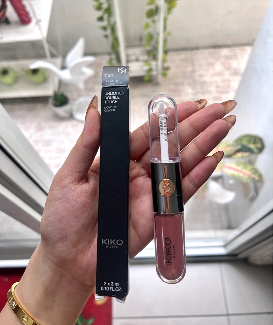 Kiko Milano Unlimited Double Touch Liquid Lipstick (131), Beauty ...