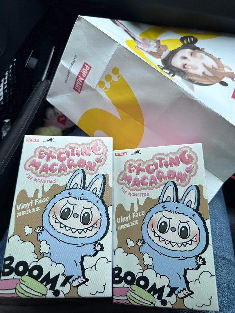 Labubu Macaron, Hobbies & Toys, Toys & Games on Carousell