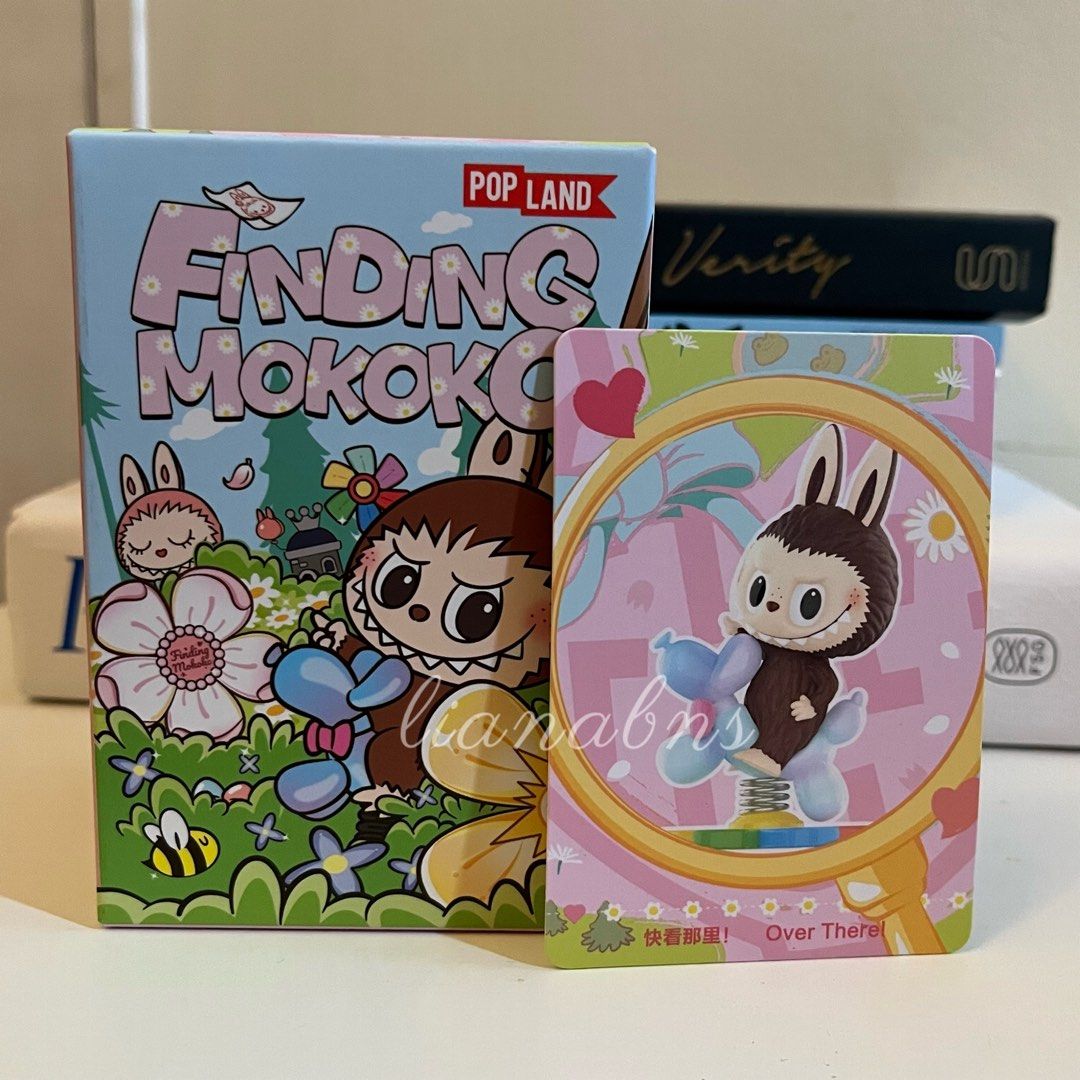 labubu over there finding mokoko, Hobbies & Toys, Toys & Games on Carousell