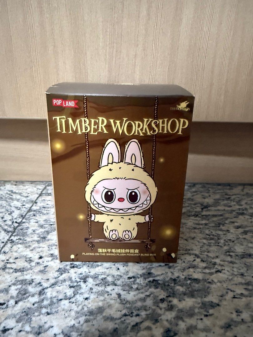 Labubu Timber Workshop, Hobbies & Toys, Toys & Games on Carousell