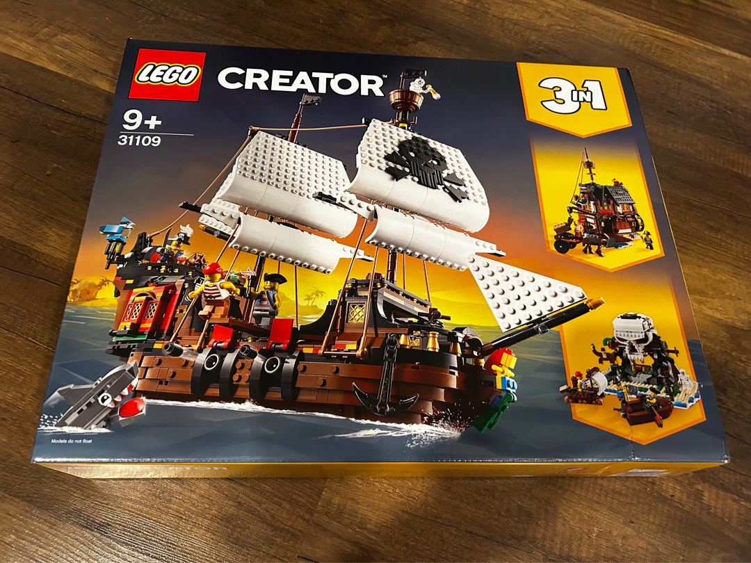 LEGO 31109 Creator 3 in 1 Pirate Ship, Hobbies & Toys, Toys & Games on ...