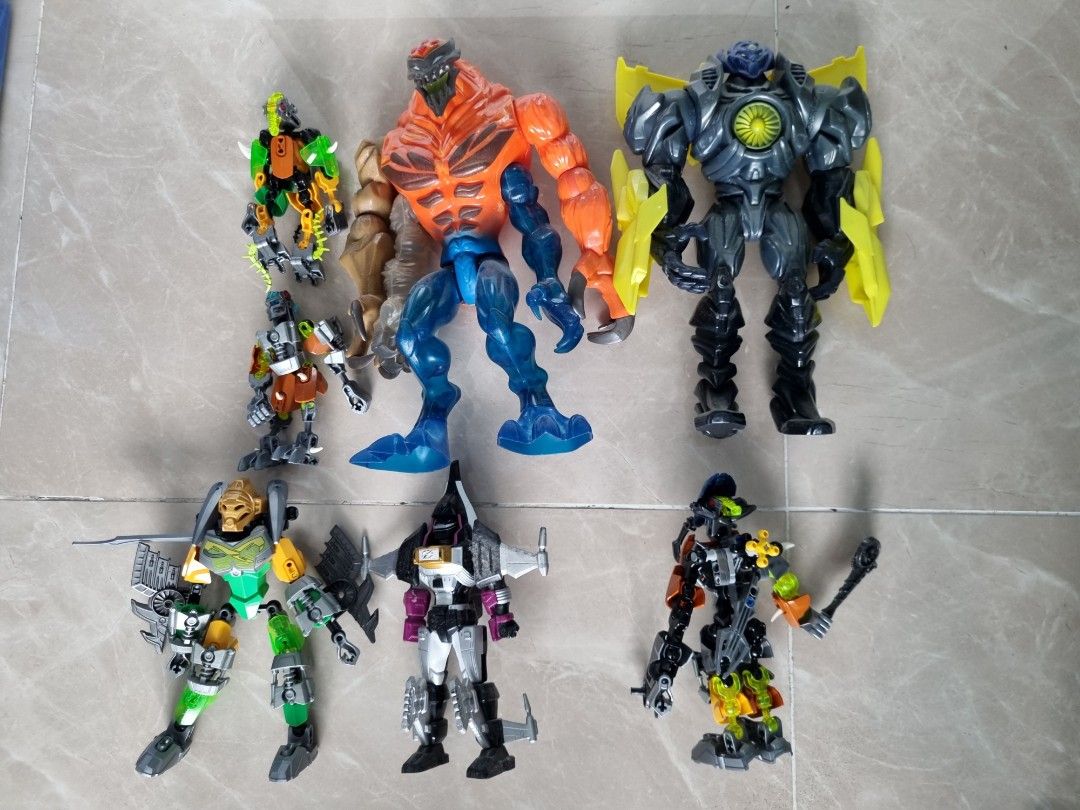 Lego bionicle bionic figurines, Hobbies & Toys, Collectibles ...