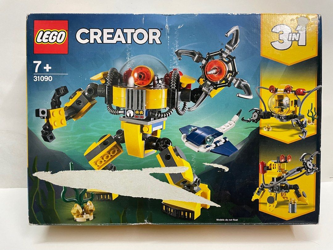 Lego Creator : Underwater Robot 31090, Hobbies & Toys, Toys & Games on ...