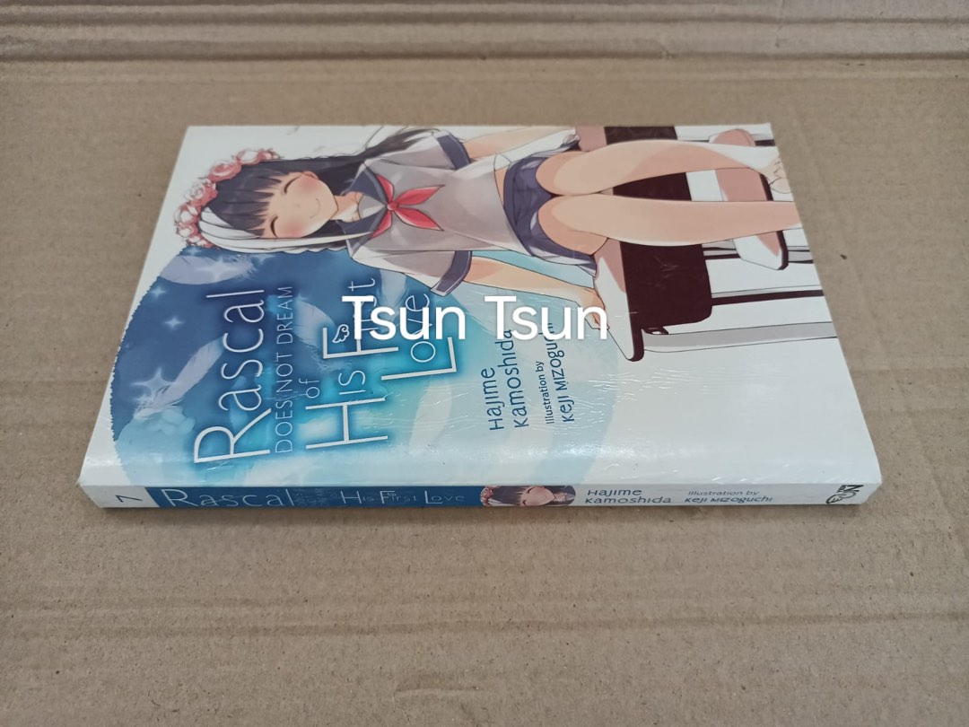 LIGHT NOVEL Rascal Does Not Dream of His First Love Volume 07 HAJIME ...