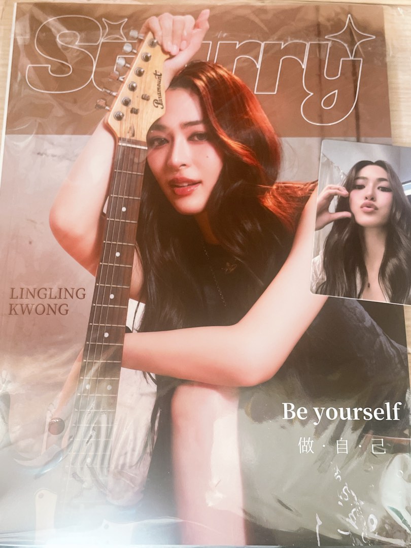 最新Lingorm Starry 雜誌！做自己 Be yourself！00k lingling kwong 一套Set A ！包小卡！全新 ...