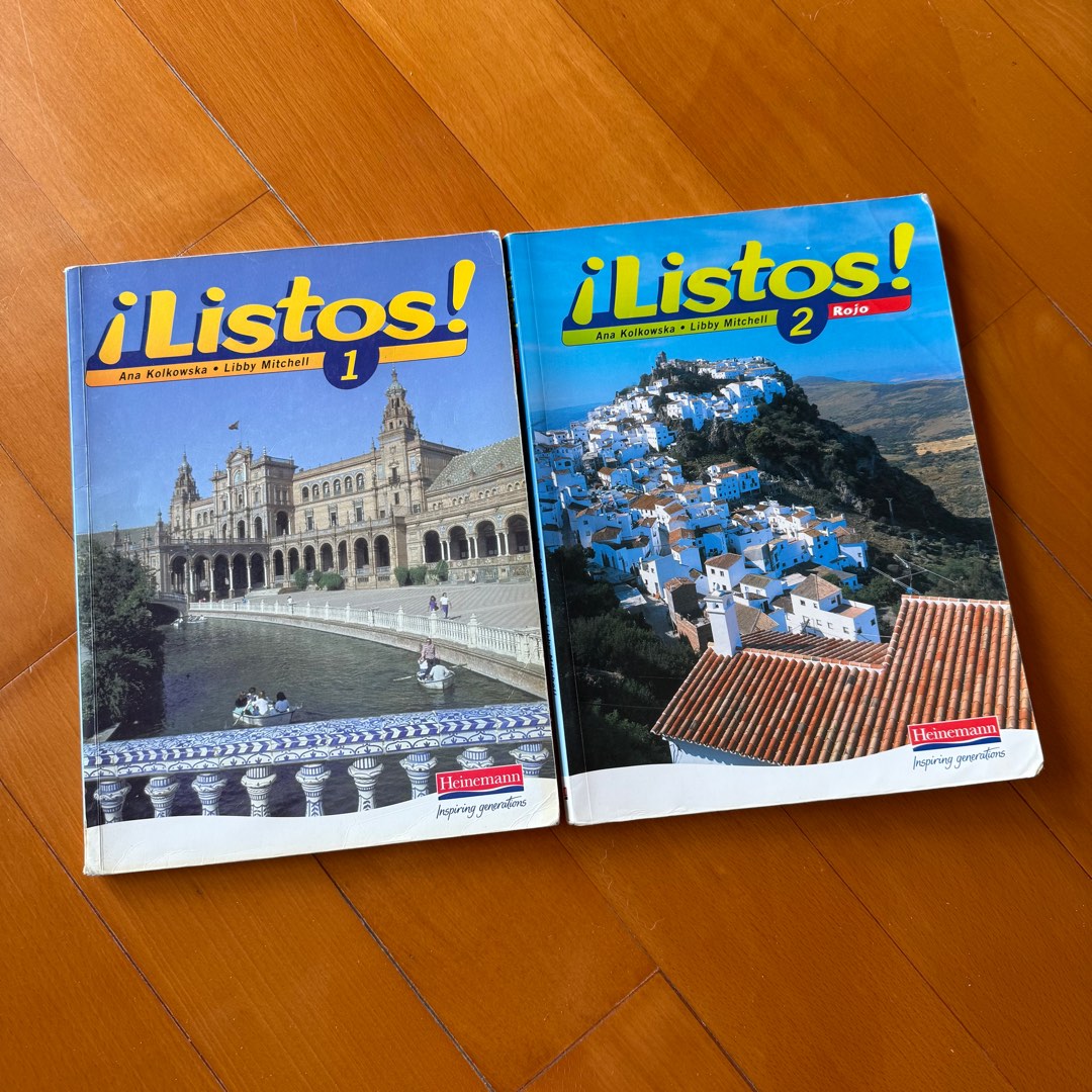 ¡Listos! Pupils Book Spanish Textbook 1 & 2, 興趣及遊戲, 書本 & 文具, 教科書 ...