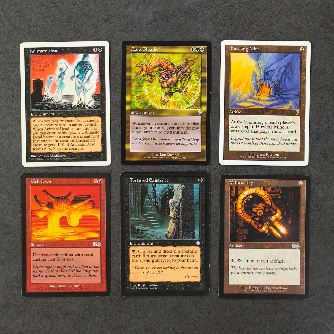 Magic: The Gathering TCG Singles --- MTG Cards, Animate, Aura, Howling ...