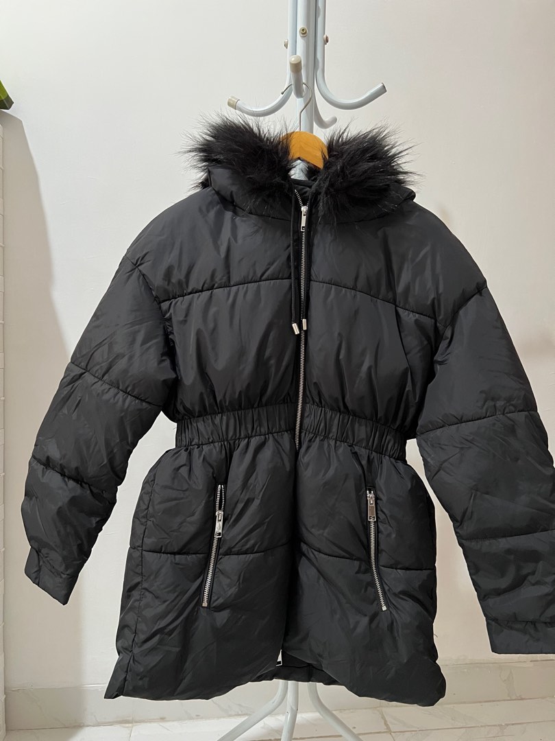 Mango Puffer Jacket, Fesyen Wanita, Pakaian Wanita, Baju Luaran di ...