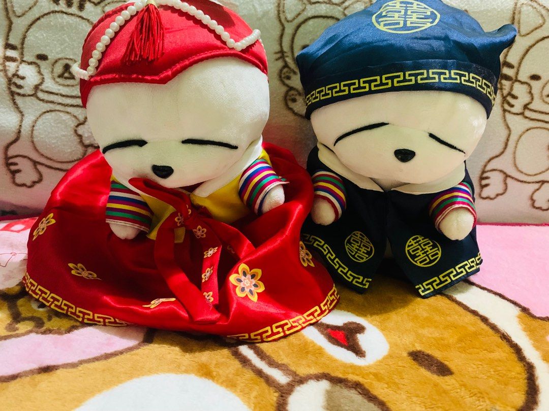 Mashimaro Korean hanbok set, Hobbies & Toys, Toys & Games on Carousell