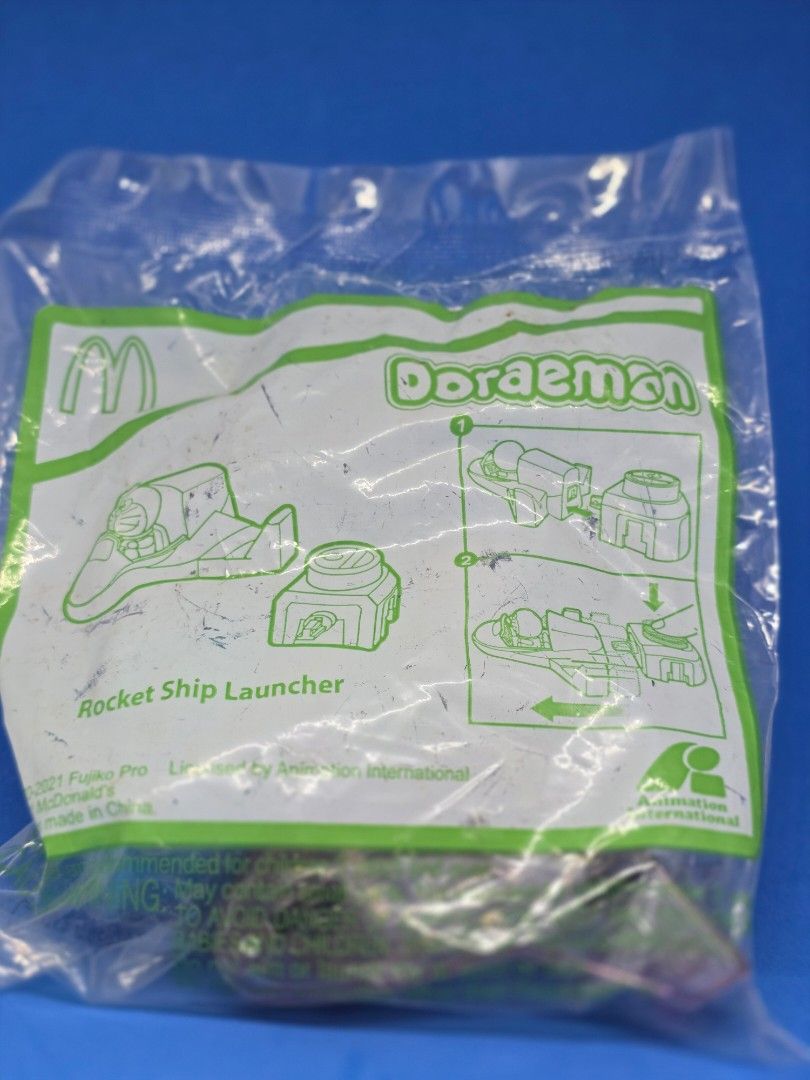 Mcdonald's Doraemon - Rocket ship launcher, Hobbies & Toys, Toys ...