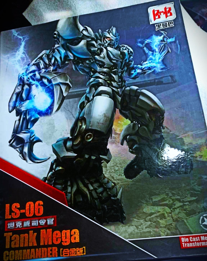 MIB LS06 MEGATRON Oversized BMB Decepticon Transformers, Hobbies & Toys, Toys & Games on Carousell