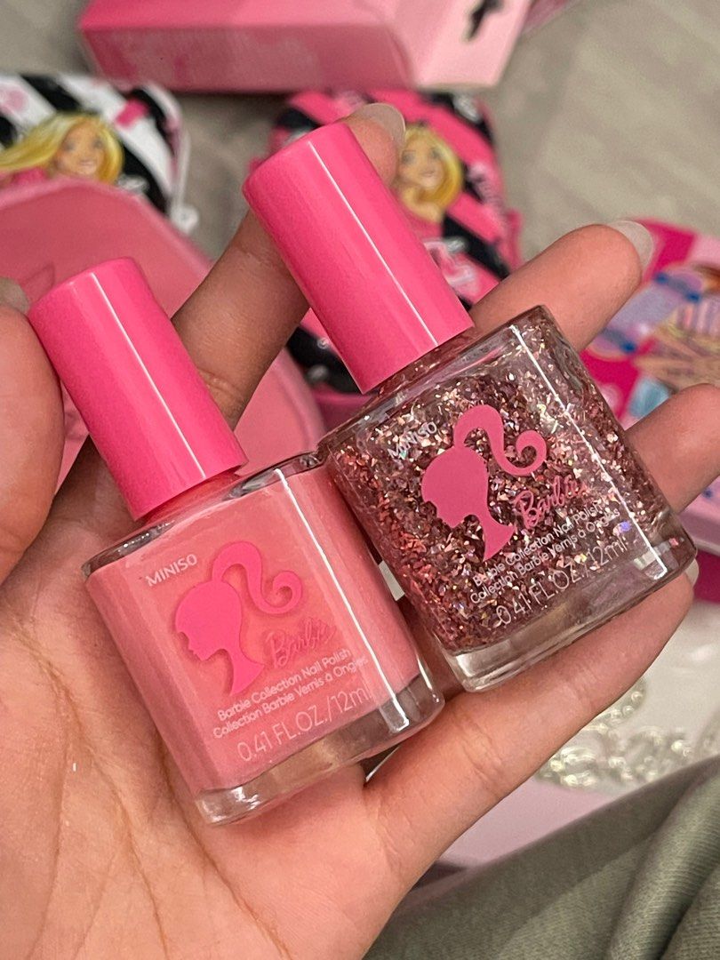 Miniso X Barbie Nail Color, Beauty & Personal Care, Hands & Nails on ...