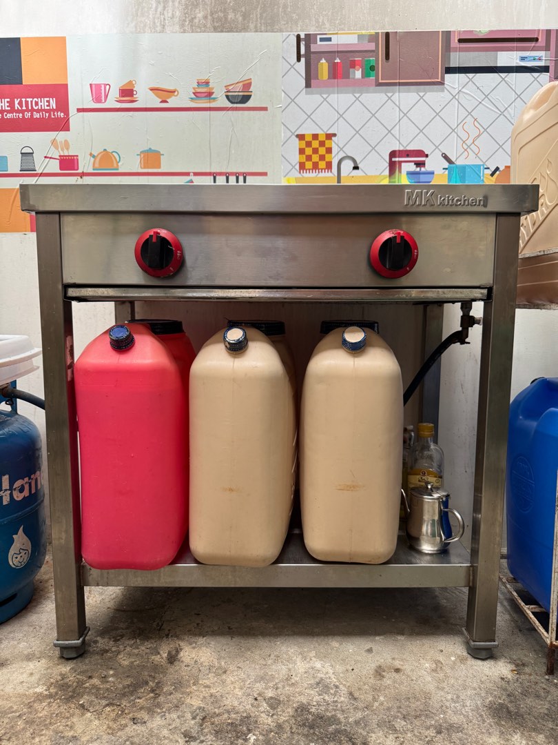 Mk kitchen 2 burner, Furniture & Home Living, Kitchenware & Tableware, Other Kitchenware ...