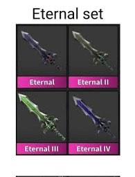 Mm2 Eternal set, Video Gaming, Gaming Accessories, In-Game Products on ...
