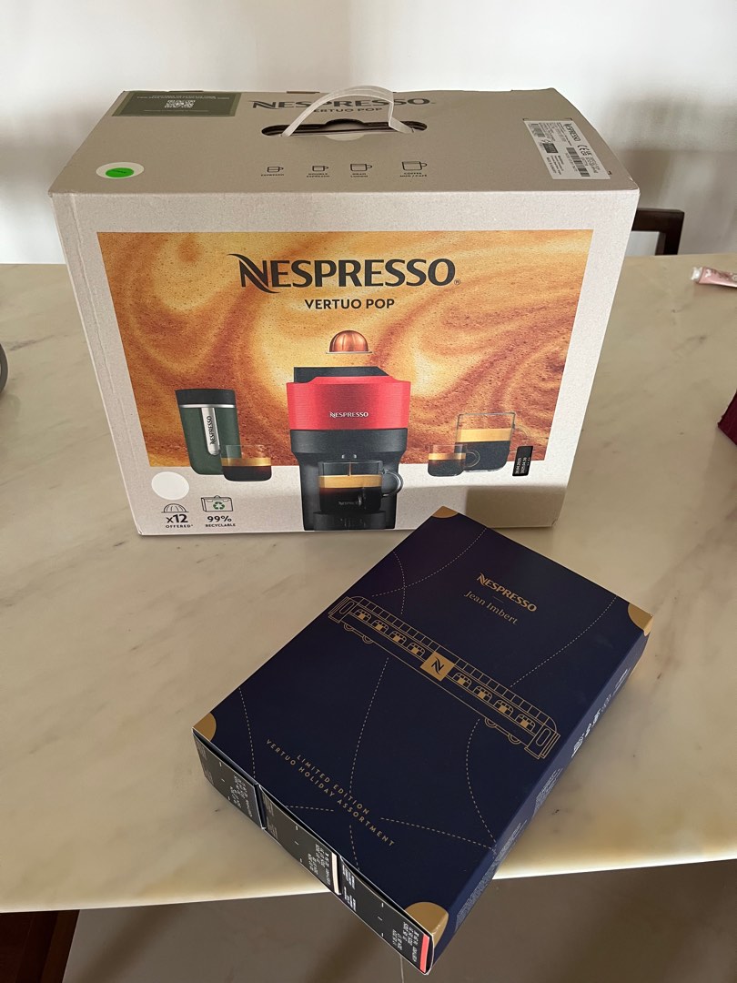 Nespresso Vertuo Pop + Jean Imbert Holiday Capsules, TV & Home ...