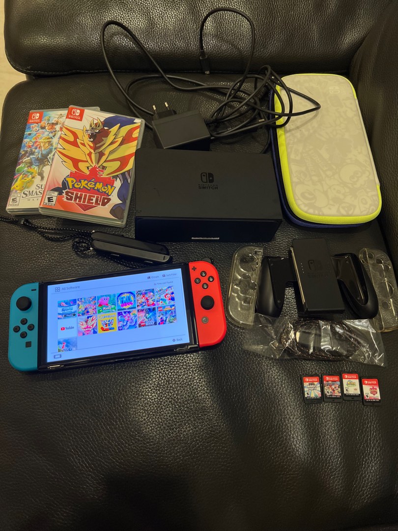 NITENDO SWITCH V2 OLED 2023 GAME ADA BANYAK ORIGINAL SEMUA, Jasa ...