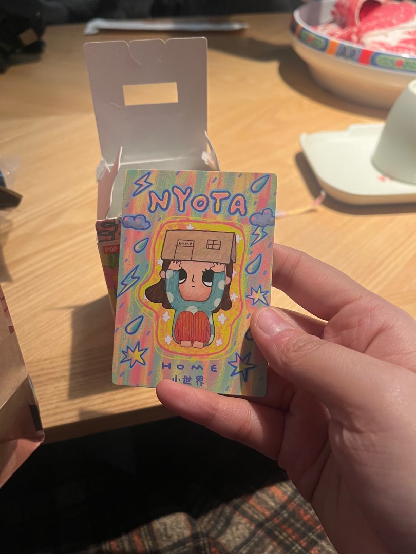 POPMART NYOTA HOME CEK KARTU ONLY, Toys & Collectibles, Mainan di Carousell