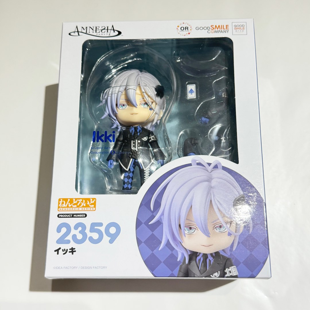 [ON HAND] Amnesia Ikki Nendoroid goodsmile company free boss protector ...