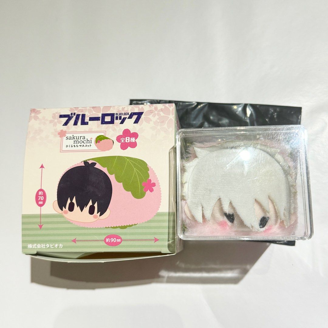ON HAND Nagi Seishiro official blue lock plush sakura mochi tsum mochi ...