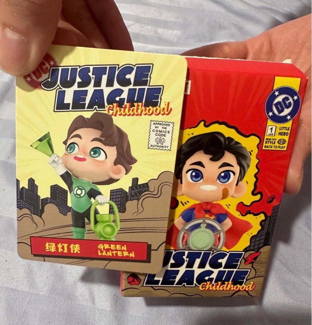 Pop Mart Hirono - The King + Justice League Set, Hobbies & Toys ...