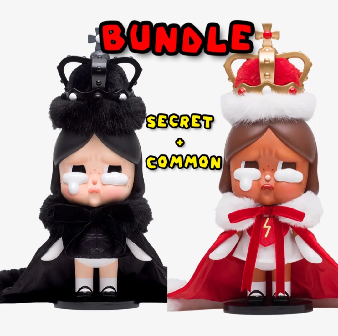 POP MART MEGA CRYBABY 400% The Queen of Broken Heart secret bundle set ...