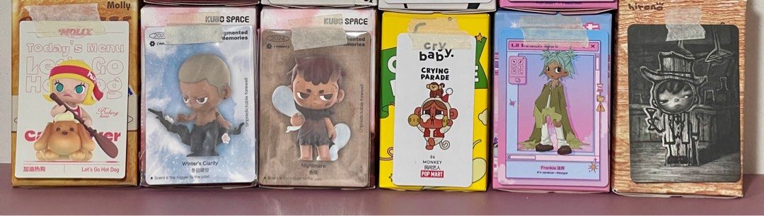 Popmart Labubu v1 labubu v2 crybaby powerpuff girls sunset concert ...