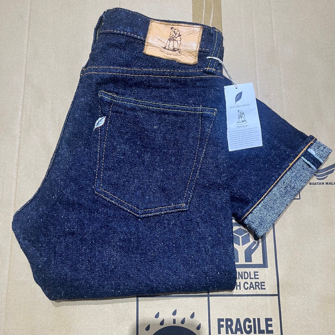 Pure Blue Japan (PBJ) Size 29 —— Oni, Iron Heart, Japan Blue, Samurai ...