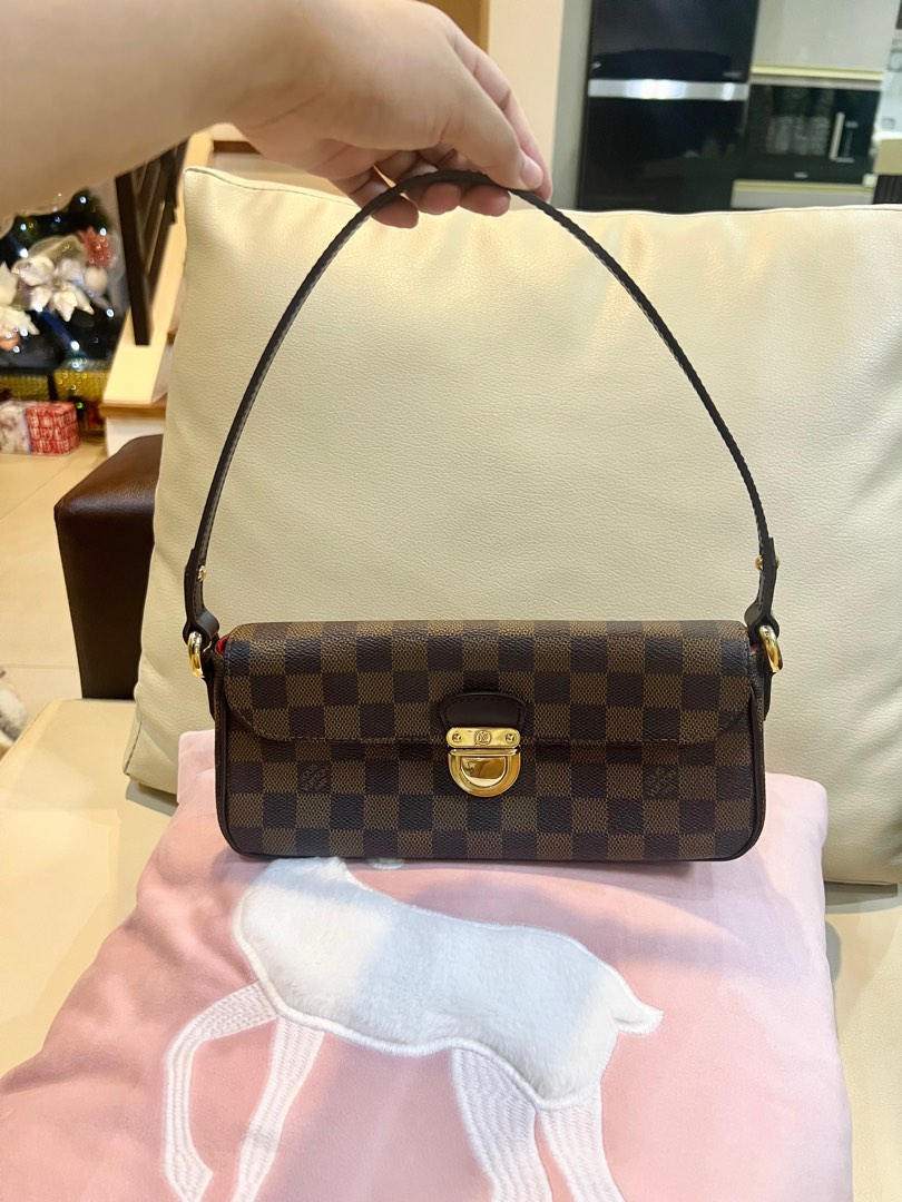 RARE |Authentic LV Damier Ravello PM Shoulder Bag, Luxury, Bags ...