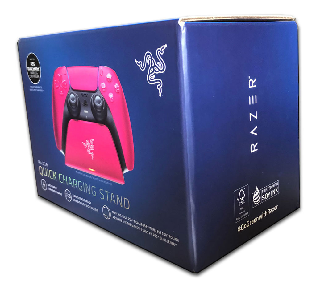 Razer PS5 DualSense Controllers Quick Charging Stand, Video Gaming ...