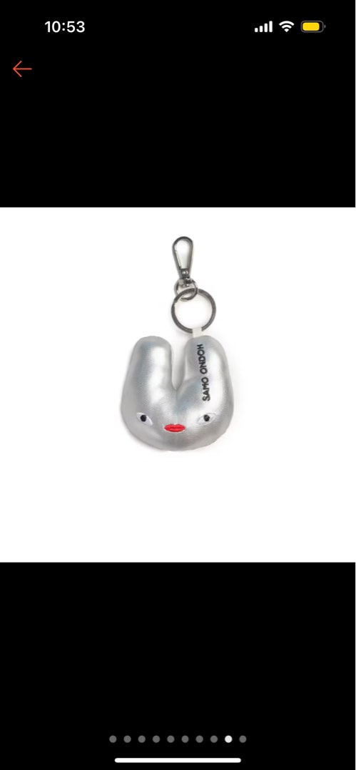 SAMO ONDOH KEYCHAIN silver tokiyom, Women's Fashion, Bags & Wallets ...