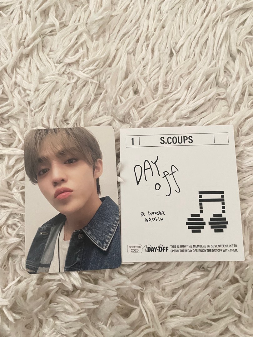 SCOUPS COUPS SEUNGCHEOL 2025 SEASONS GREETINGS SG SEVENTEEN SVT 2025 PC ...