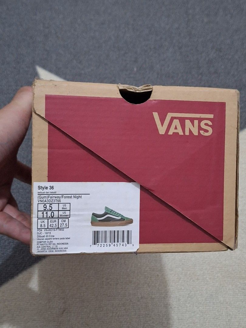 Sepatu vans gum fairway second original no stussy carhartt bape nba ...