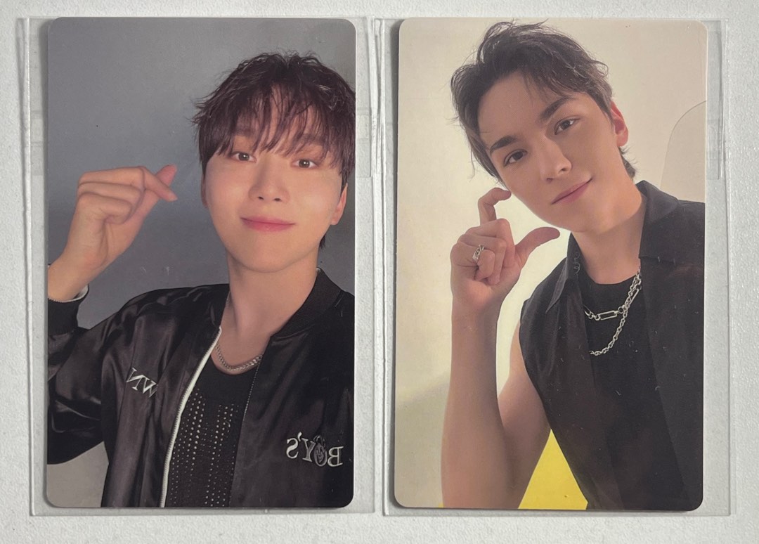 Seventeen 12th mini album Spill the Feels STF wv fansign verkwan ...